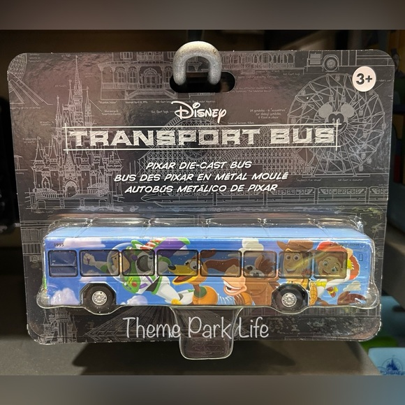 Disney | Toys | Disney Parks Pixar Toy Story Die Cast Bus Model Toy New ...